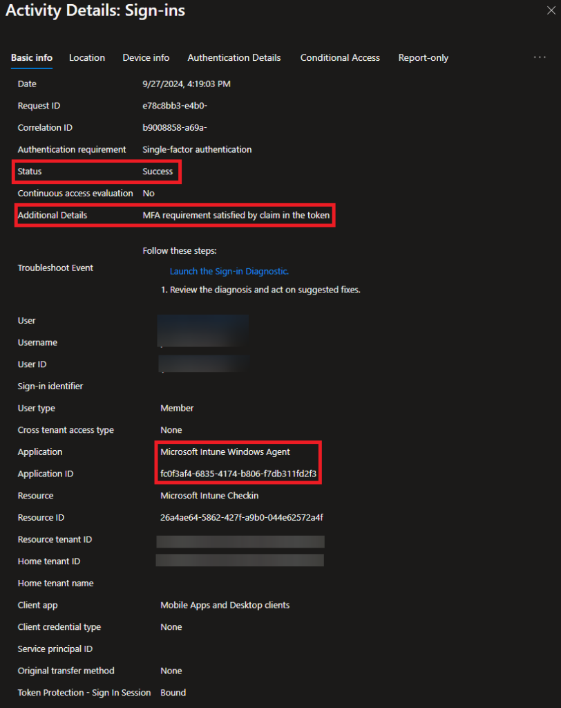 Microsoft Intune Windows Agent Checkin success 01 | Peter Klapwijk - In ...